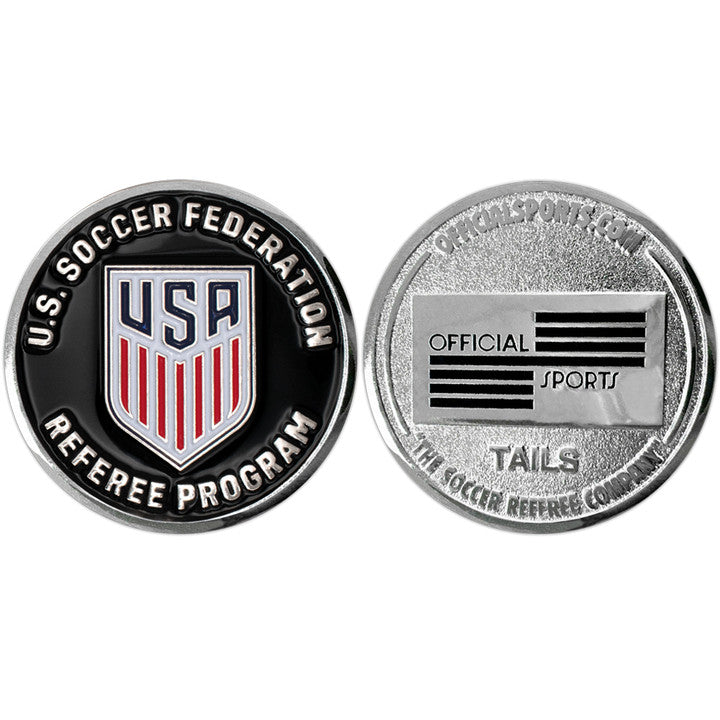 Official Sports U.S. Soccer Silver Flip Coin – Niky's Sports