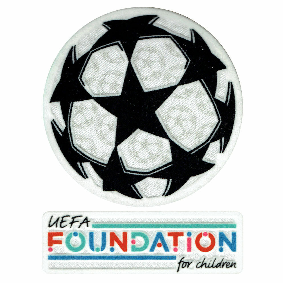 UEFA Champions League Ball+foundation Badge Set - Niky's Sports