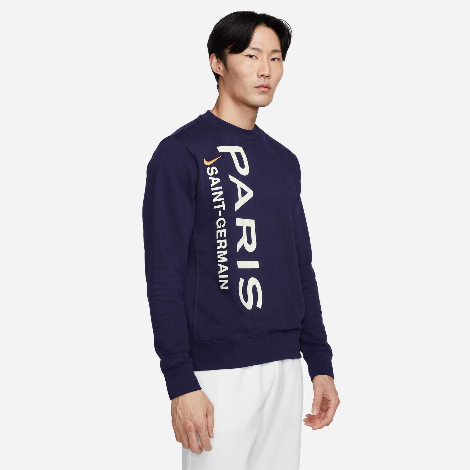 Nike Paris Saint-Germain Club Men's Soccer Crew-Neck French Terry Swea ...