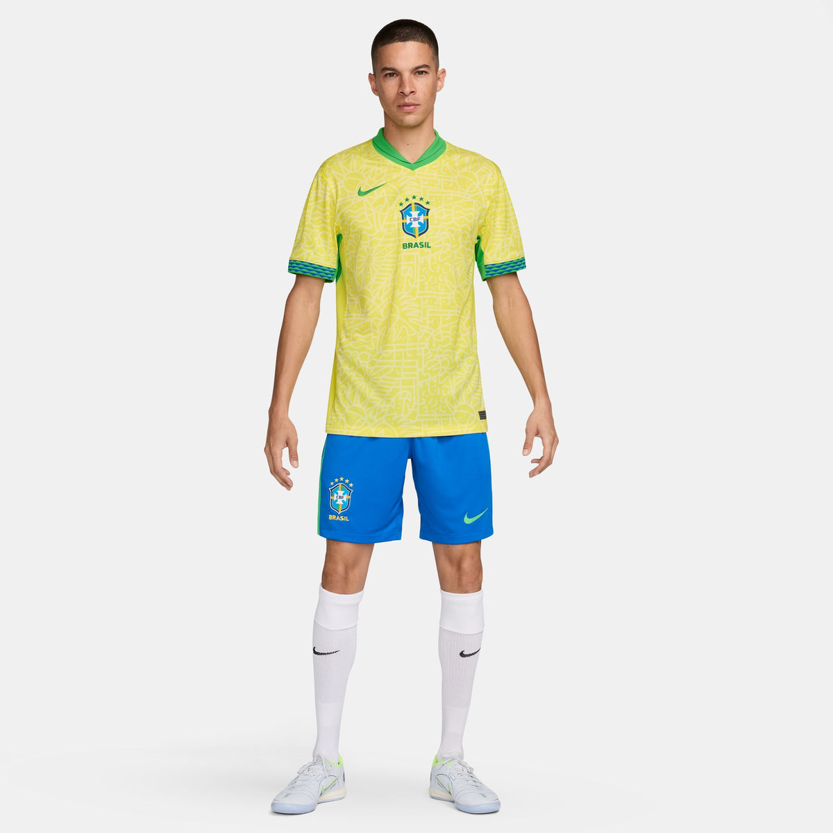 Nike Brazil 2024 Stadium Home Men's Dri-FIT Soccer Replica Jersey ...