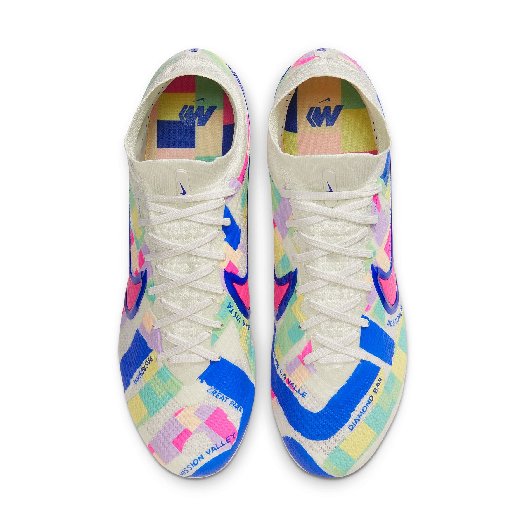 Nike Mercurial Superfly 9 Elite SE FG High-Top Soccer Cleats Socal Pac ...