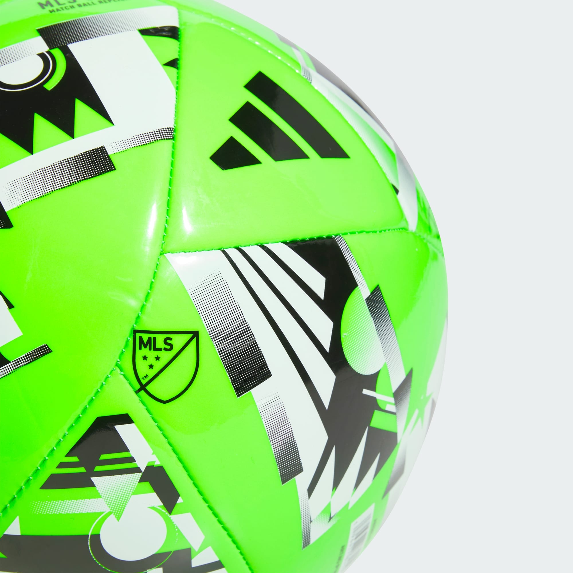 adidas MLS 24 Club Soccer Ball Solar Green | Soccer Ball - Niky's Sports