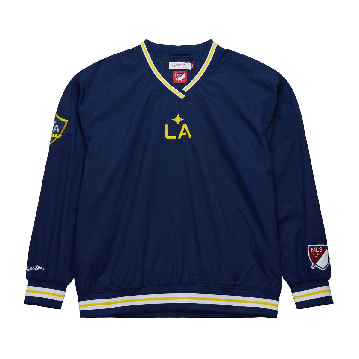 Mitchell and Ness LA Galaxy Classic Nylon Pullover - Niky's Sports