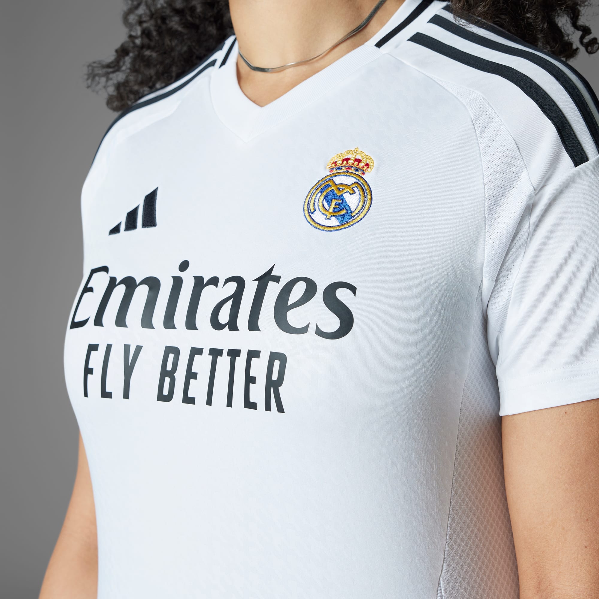 Adidas REAL MADRID WOMEN S 24 25 HOME JERSEY Niky s Sports Adidas REAL MADRID WOMEN S 24 25 HOME JERSEY Niky s Sports