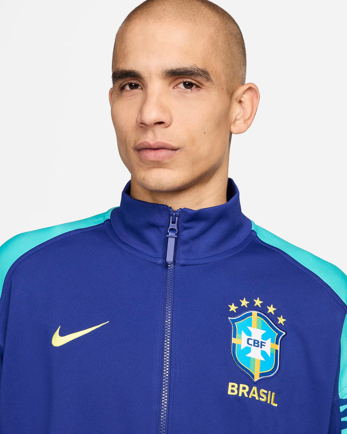 Nike Brazil Strike Men's Dri-FIT Soccer Jacket - Niky's Sports