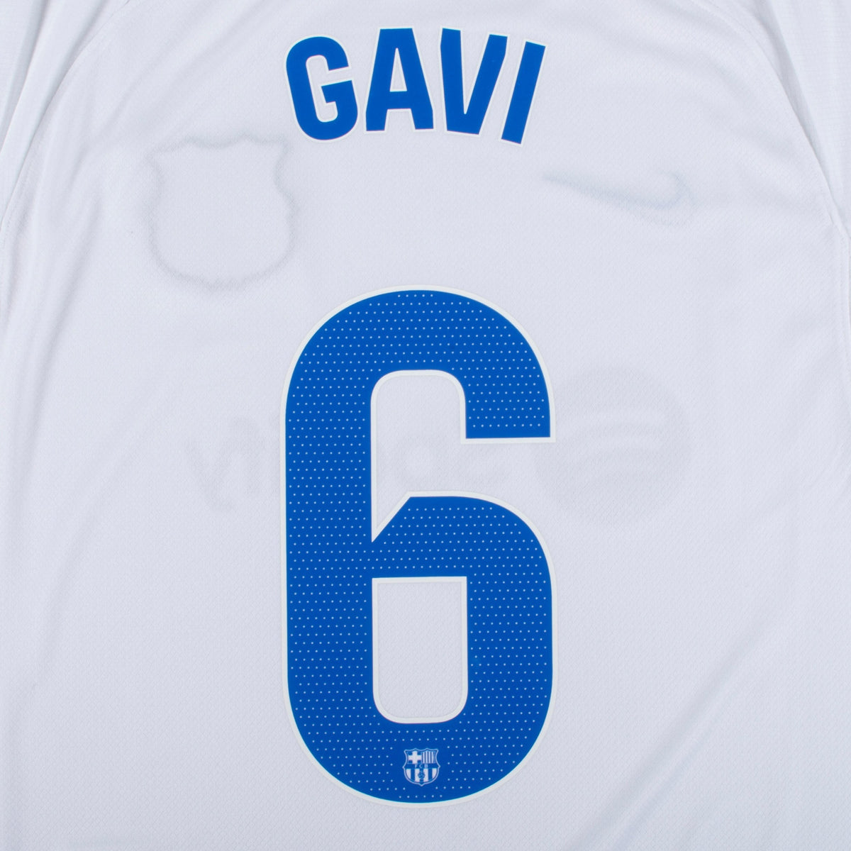 FC Barcelona Gavi Away Name and Number Set 23/24 - Niky's Sports