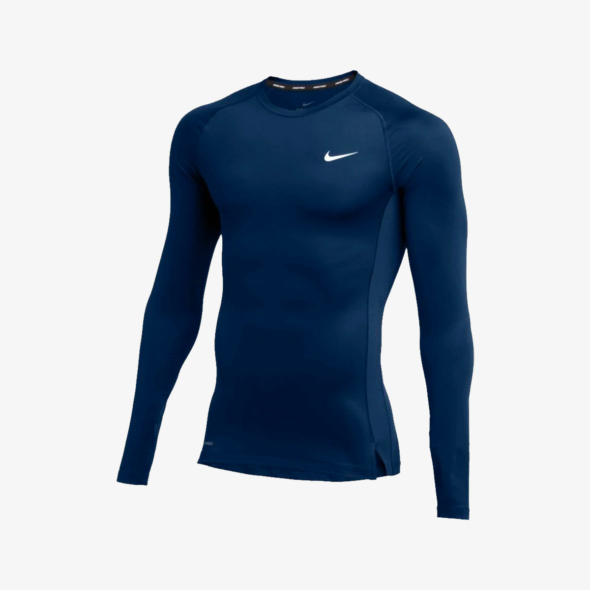 Nike Pro Long Sleeve Compression Top Navy Men's - Niky's Sports