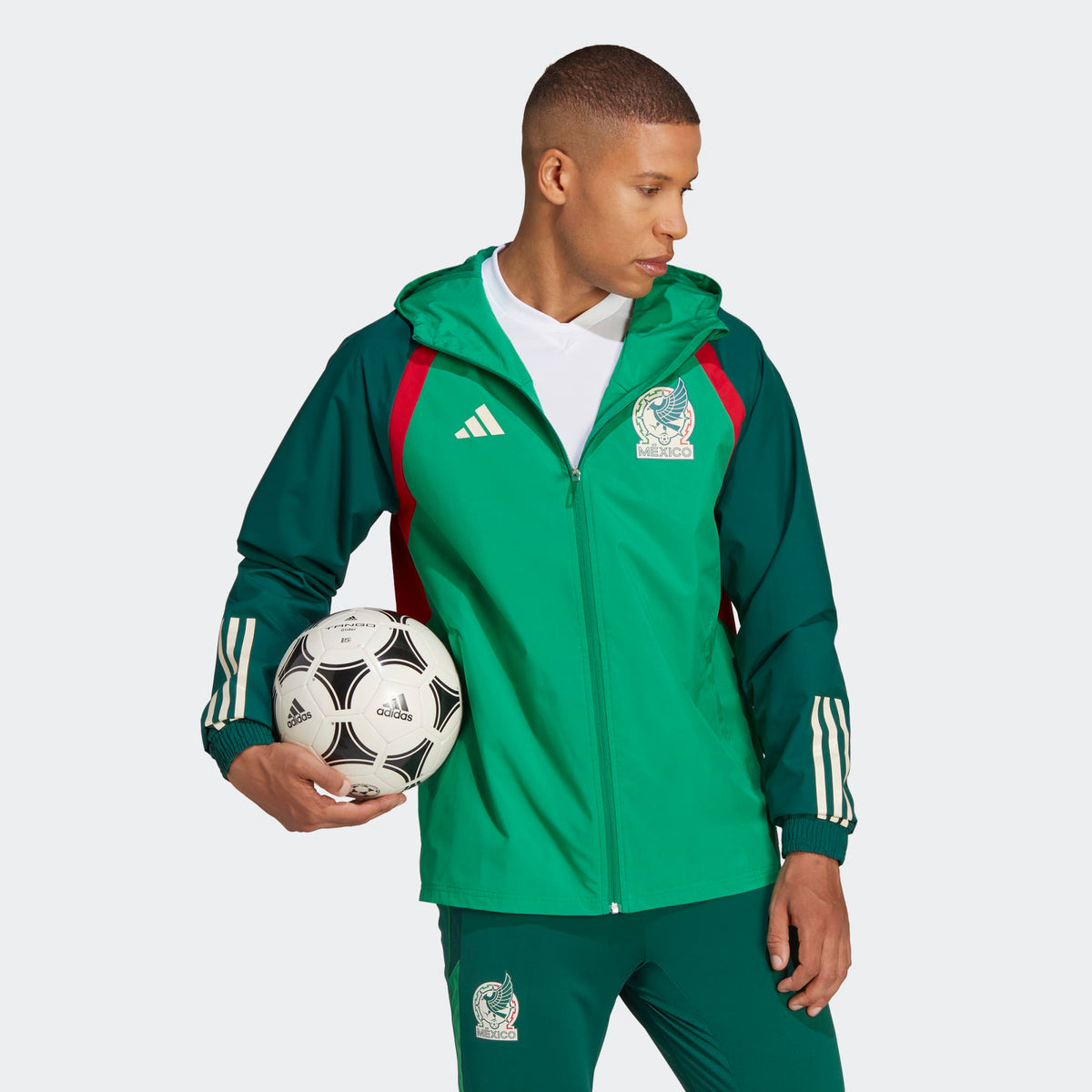 adidas Men's Mexico 2022 Tiro All Weather Jacket - Niky's Sports