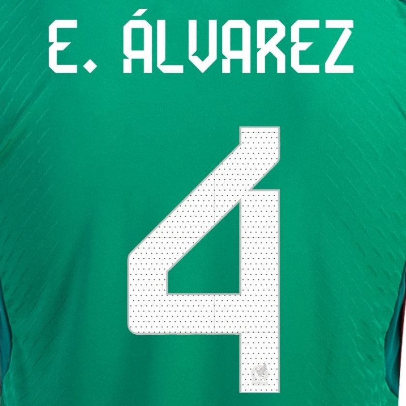 Edson Alvarez Mexico Home 2022 Player Printing - Niky's Sports