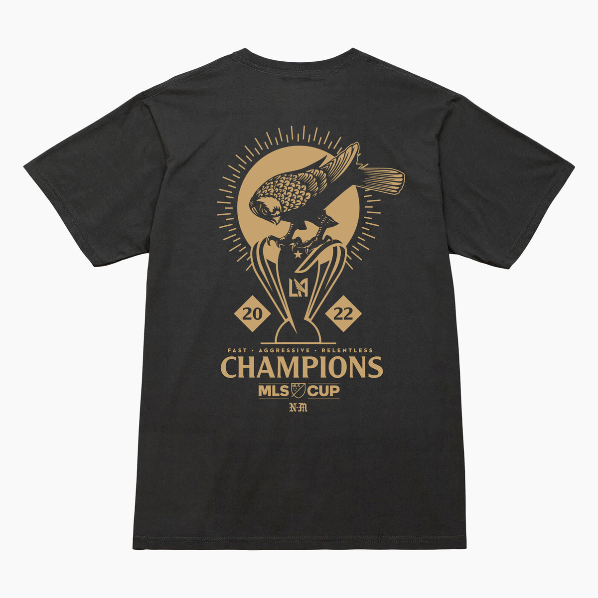 Mitchell & Ness LAFC x NeverMade MLS Cup Champions Limited Edition Tee ...