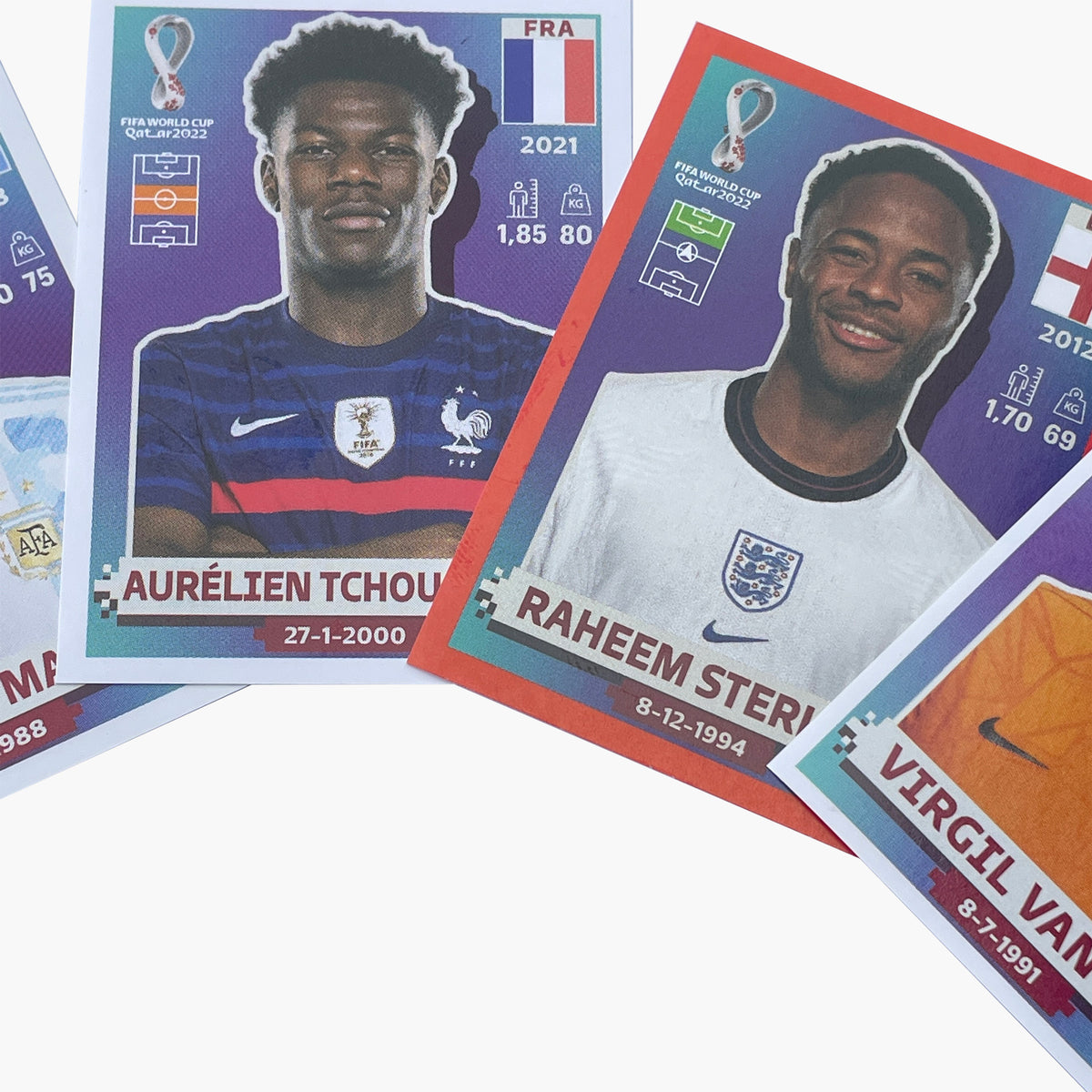 PANINI FIFA WORLD CUP QATAR 2022 STICKER PACK (5 Stickers) - Niky's Sports