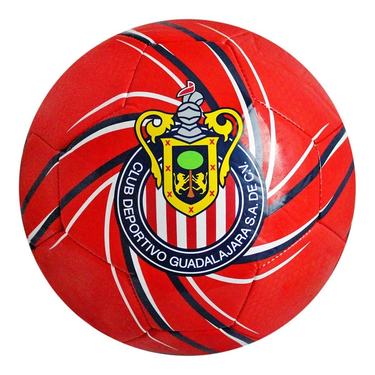 Chivas Guadalajara Soccer Ball Red Size 5 - Niky's Sports