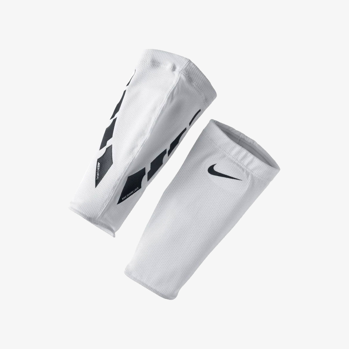 Nike Guard Lock Soccer Shinguard Sleeve Elite - White - Niky's Sports