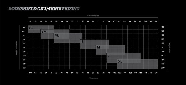 Men's Bodyshield Goalkeeper 3/4 Undershirt - Niky's Sports